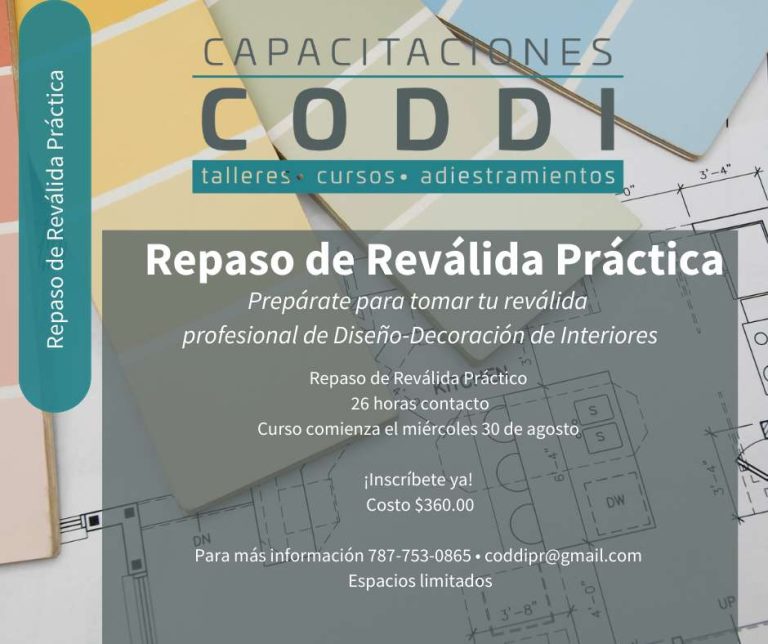 Repaso de Reválida Práctica – CODDI